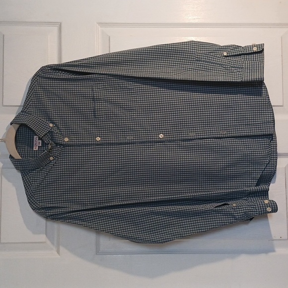 Merona | Shirts | Mens Merona Long Sleeved Medium Pocket Checkered ...